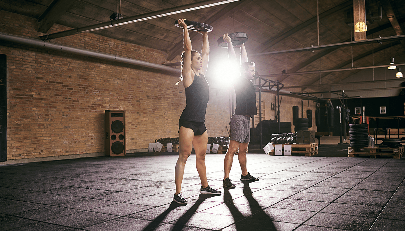 How to do a plate front raise | The Hussle Blog